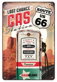 Nostalgic Art Cedule 20x30 Route 66 (Gas Station) NA22215