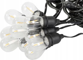 LED světelná zahradní girlanda LUCENT, 15 m