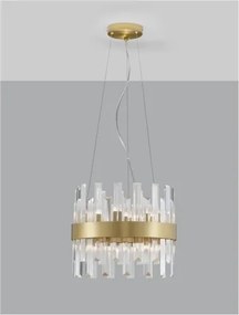 Závěsné svítidlo NOVA LUCE CROWN G9 9695219 bez žárovky
