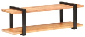 TV stolek 130 x 40 x 40 cm masivní akáciové dřevo 320496