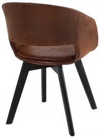 Židle Nordic Star starožitná hnědá/ 43422