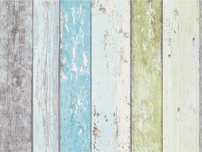 A. S. Creation Vliesová tapeta New England 2 modro-zelená