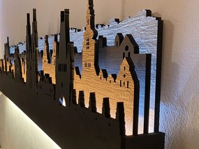 Li-Go "Praha" světelný obraz 230V 125x35cm