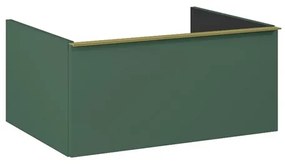 LOTOSAN Scarlet skříňka pod desku 60cm, smaragd matná AQ LN8563
