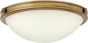 Elstead Stropní vintage svítidlo Hinkley COLLIER 2x E27 Mosaz 35 cm