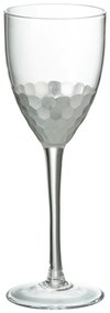 Sklenička na bílé víno Silver - Ø 7,5*21,5 cm