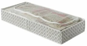 Compactor Nízký textilní úložný box Compactor - "Madison" 100 x 46 x 16 cm