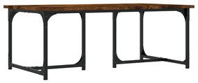 vidaXL Konferenční stolek kouřový dub 90 x 50 x 35 cm kompozitní dřevo