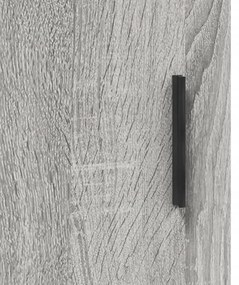 Skříň highboard šedá sonoma 69,5 x 34 x 180 cm kompozitní dřevo,  3198679