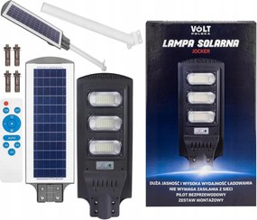 Solární lampa Volt Polska Jocker 120 panel 12W 12.000 mAh dálkové ovládání