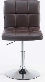 Sada 2 ks relaxační křeslo Palma V2 umělá kůže – hnědá