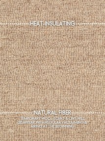 ELLE Decoration, Kusový koberec Puristic Knots 106320 Beige kruh z kolekce Elle, 160x160 (průměr) kruh, béžová, ložnice
