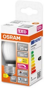 LED žárovka E27 OSRAM CLP 2,2W (25W) teplá bílá (2700K) stmívatelná