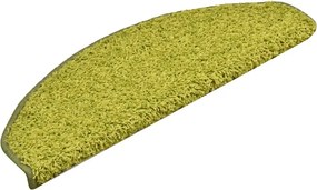 Schodové rohože 30 ks 65 x 21 x 4 cm zelené, půlkulaté, velké 3365823