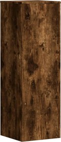 Stojany na rostliny 2 ks kouřový dub 33 x 33 x 100 cm kompozit 3307886