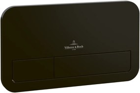 VILLEROY & BOCH Villeroy &amp; Boch ViConnect : M200 ovládací tlačítko k WC, Black Matt, 922490AN