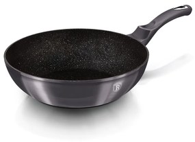 WOK pánev s mramorovým povrchem 28cm METALLIC LINE CARBON PRO EDITION 19316