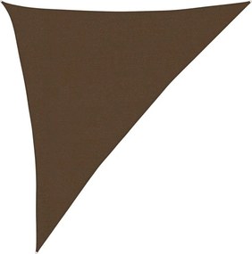Plachta proti slunci 160 g/m² hnědá 3 x 4 x 5 m HDPE 311806