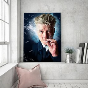 Gario Obraz na plátně Portrét Davida Lynche - Dmitry Belov Rozměry: 40 x 60 cm