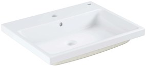 Grohe Cube Ceramic - Umyvadlo zápustné, 61x49 cm, PureGuard, alpská bílá 3947900H