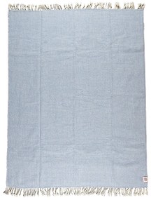 Vlněná deka Elma VI - ledově modrá