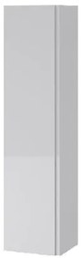 Cersanit Moduo - Vysoká skříňka, 160x40x34 cm, 1 dvířka, panty L/P, vnitřní zrcadlo, šedá S929-019