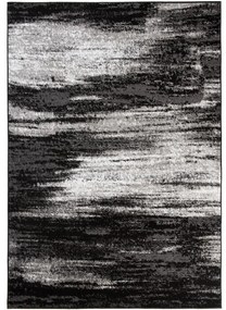 *Kusový koberec PP Prince šedočerný 80x150cm