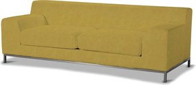 Potah na pohovku IKEA Kramfors 3-místná barva žlutá látka pletený vzor