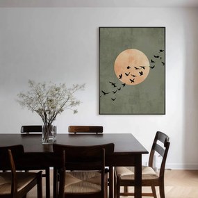 Tištěný obraz s rámem 60x80 cm Midnight Flight – Styler