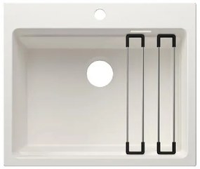 Blanco Etagon 6 - Silgranitový dřez, 60x51 cm, s příslušenstvím, bílá 527751