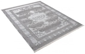 Kusový koberec Svaga šedo bílý 200x300cm