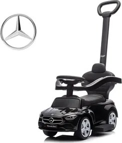 MERCEDES-BENZ Odrážedlo C-Class černé / S vodicí rukojetí