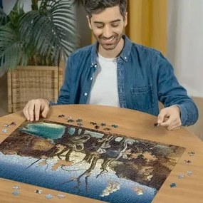 Ravensburger Salvador Dalí: Labutě odrážející se ve vodě jako sloni /