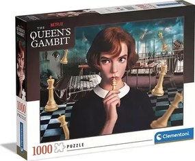 Clementoni PUZZLE Netflix: Dámský gambit / 1000 dílků / od 10 let