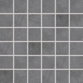 Rako Mozaika RAKO Betonico WDM05792 mozaika (5x5) černá 30x30 - 165221