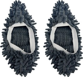 Sinsay - Návleky na obuv na čištění podlah 2 pack - šedá