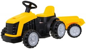 HračkyZaDobréKačky Elektrický traktor s přívěsem TR1908 žlutý