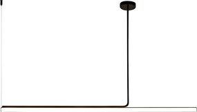 Toolight Toolight, LED stropní svítidlo 140cm, 14W, APP1660-CP, černá, OSW-06994