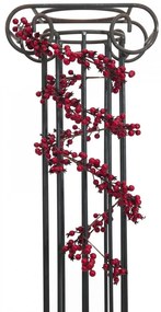 Umělá květina - Girlanda z červených bobulí, 180 cm