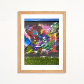 Yudoe 06 | Letter O Rám: Černý, Velikost: 70 x 50 cm