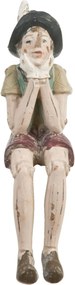 Dekorace sedící Pinocchio - 4*7*15 cm