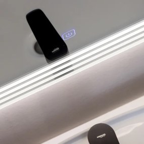 Brilagi - LED Koupel. zrcadlo MELZO LED/30W/230V 60x90 cm IP44 CRI 90 stm. + CCT