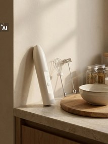 Sinsay - Elektrický napěňovač mléka s vyměnitelnými nástavci - bílá