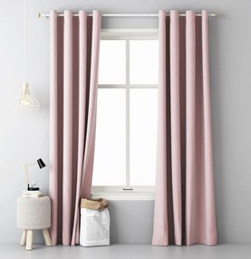 Dekorační závěs EASY světle růžová 140x250 cm MyBestHome