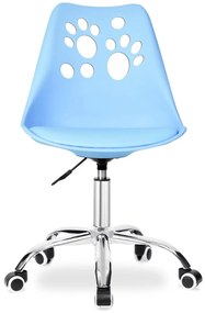 Otočná židle Grover modrá