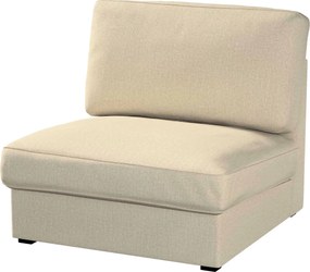 Potah na neskládací křeslo IKEA Kivik barva béžová látka pletený vzor