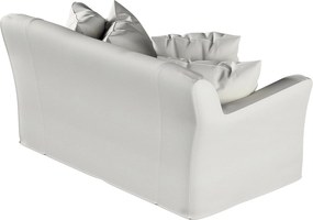 Potah na pohovku IKEA  Tomelilla 2-místná nerozkládací barva šedá látka lesklé, pletený vzor, sametová