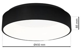 Stropní LED svítidlo Ohio, 1x LED 40w, 3000-4000k, b