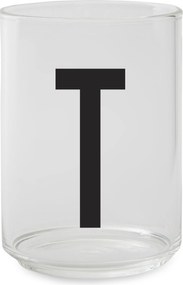 Skleněný pohár AJ písmeno T