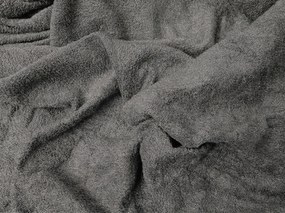 Froté prostěradlo EXCLUSIVE tmavě šedé 160x200 cm
